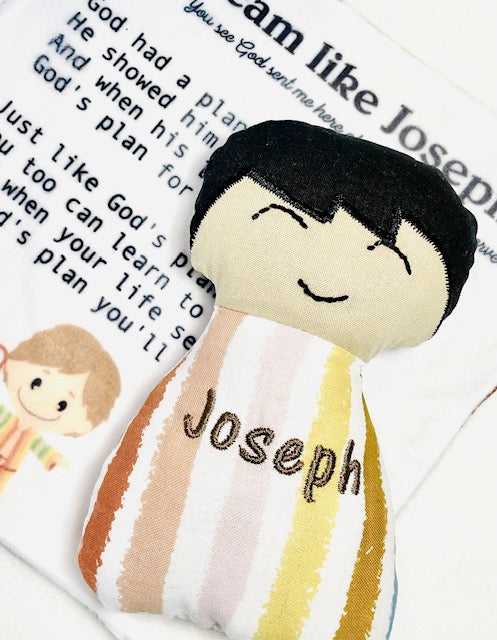 Baby Joseph and quilt – mybiblebabies